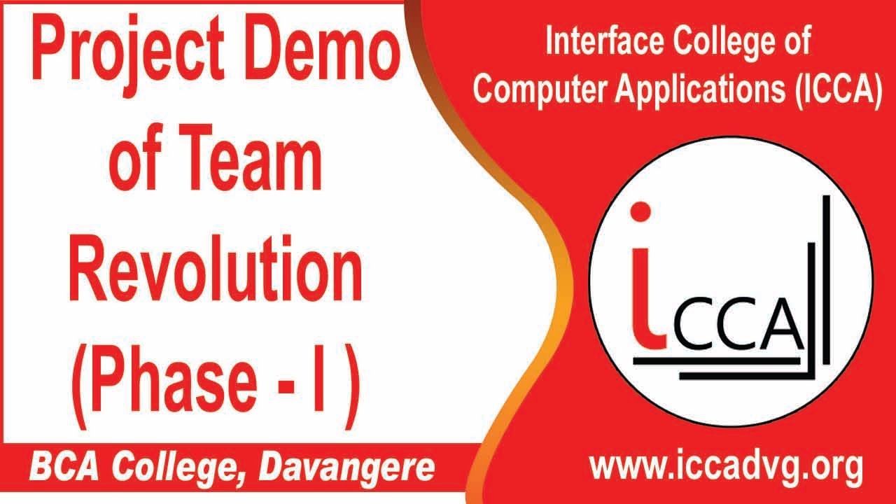 Project Demo of Team Revolution (Phase - I) - YouTube