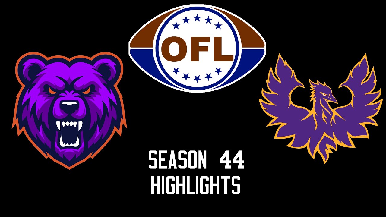 OFL Season 44 Playoffs: Atlanta Phoenix vs Edmonton Bears Highlights ...