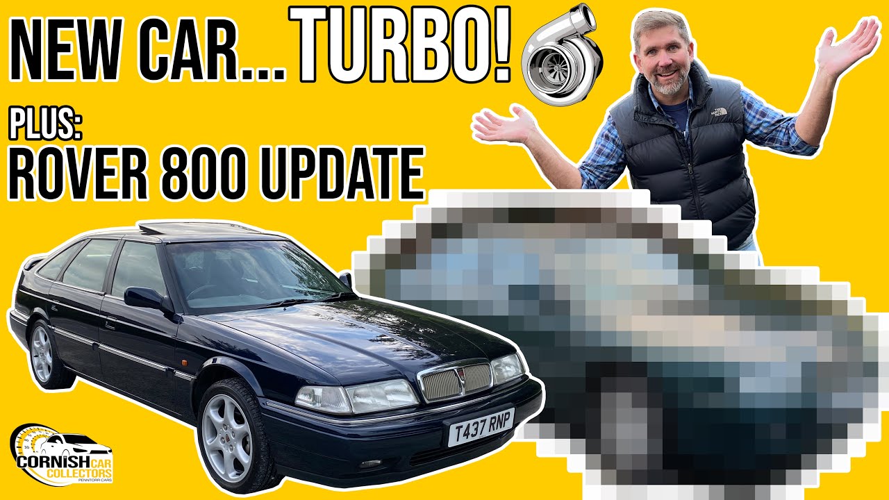 Collecting my NEW TURBO CAR! Plus: Rover 800 Vitesse Update. What is it ...