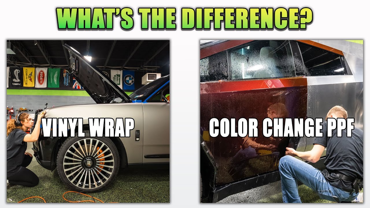 Color Change PPF vs Vinyl Wrap: Which is Right For You? - YouTube