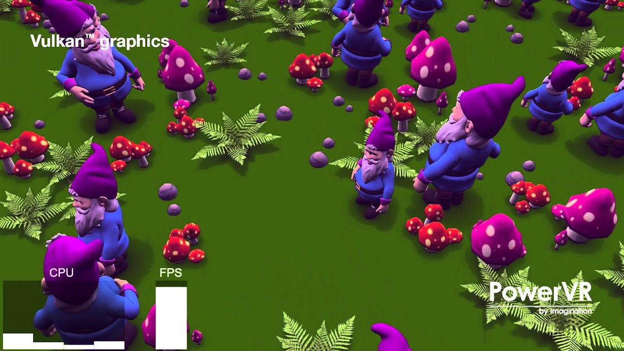 PowerVR at GDC 2016: Vulkan and OpenGL ES ray tracing - YouTube