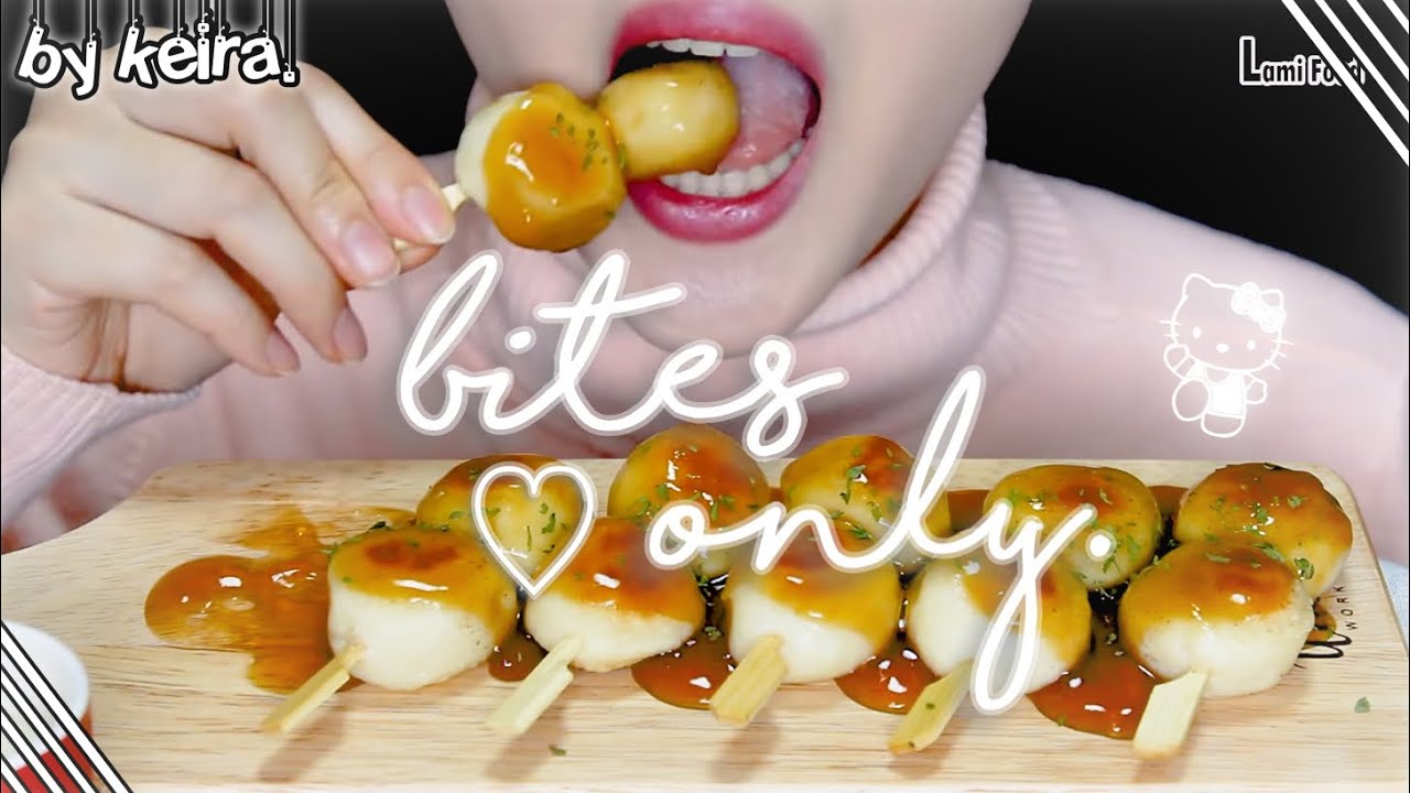 (bites only) lami food | dango. ♡ - YouTube