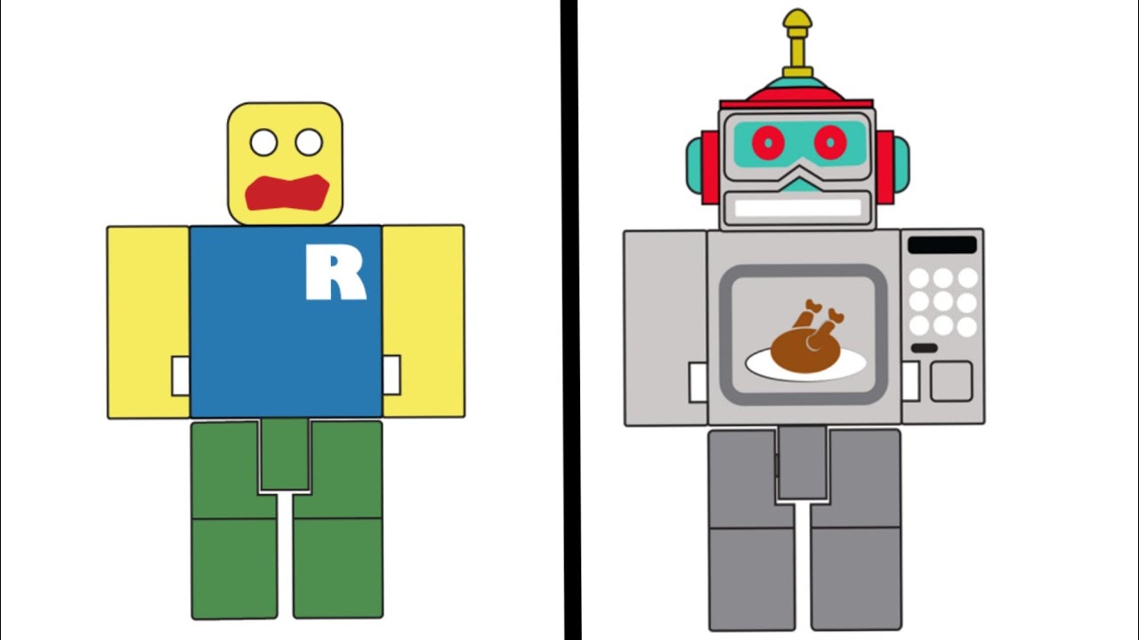 How To Turn To A Microwave (ROBLOX TOY) - YouTube