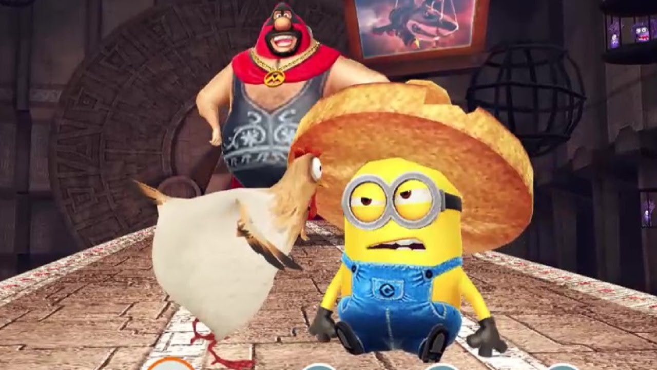 Minion Rush Sombrero de Nachos Vs El Macho - YouTube