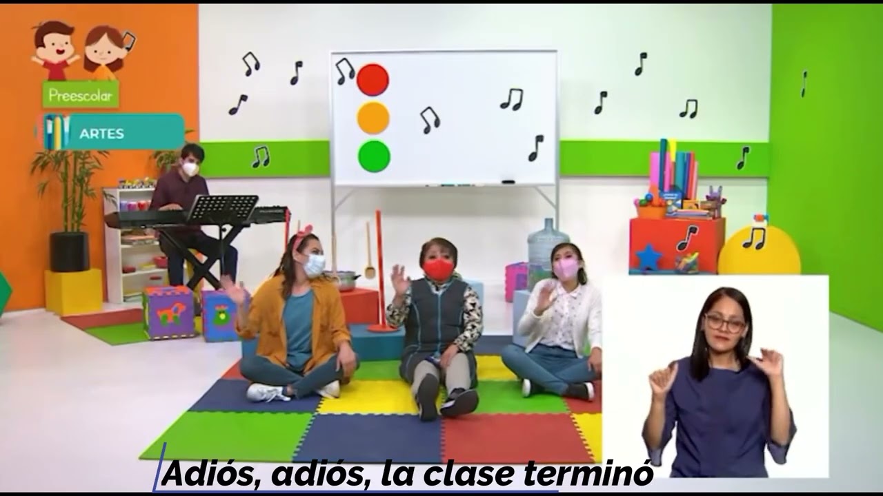 Adiós, adiós, la clase terminó - YouTube