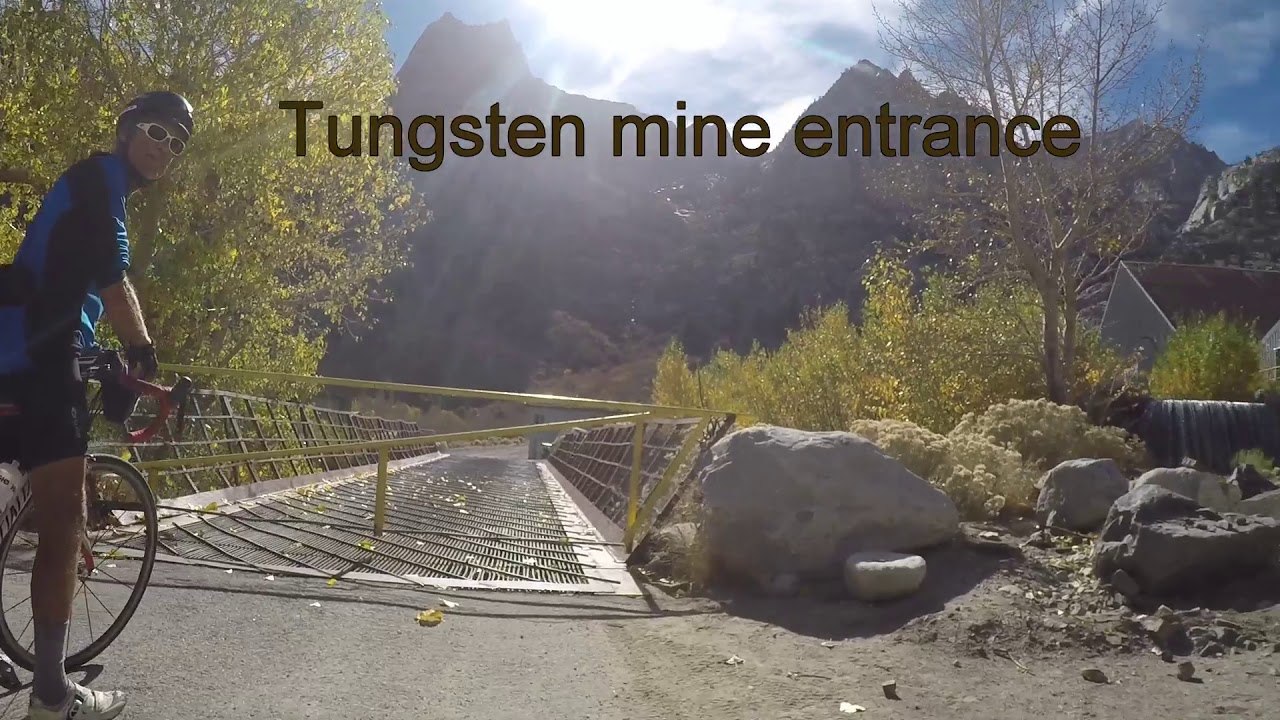 Pine Creek Road to the tungsten mine, Bishop CA Nov 2018 - YouTube