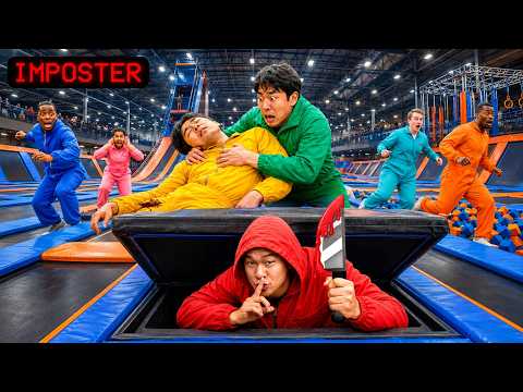 AMONG US IRL, But the Map Is a TRAMPOLINE PARK