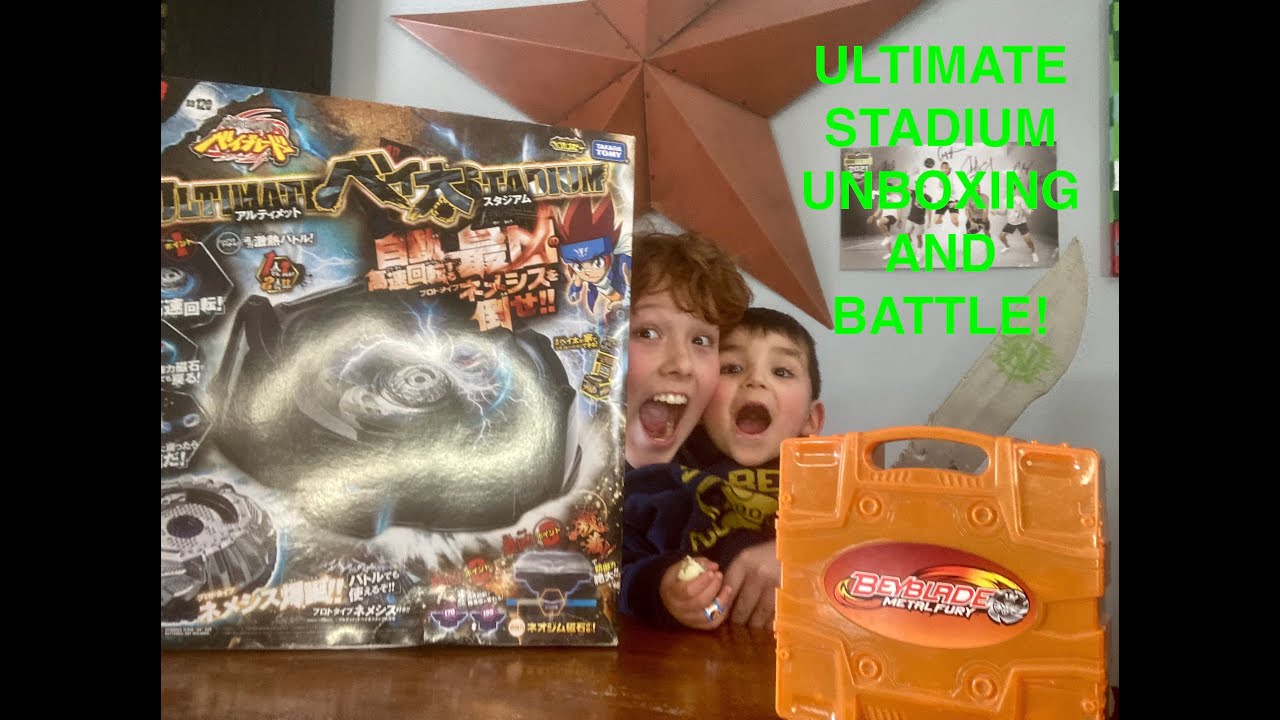 THE BEYBLADE BB-120 ULTIMATE BEYBLADE STADIUM! | WILD WORKER WYATT ...