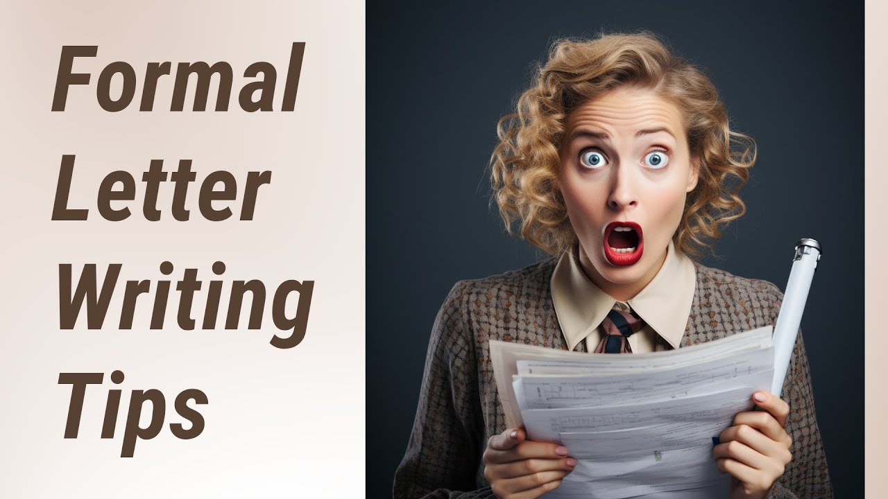 Mastering the Art of Formal Letter Writing - YouTube