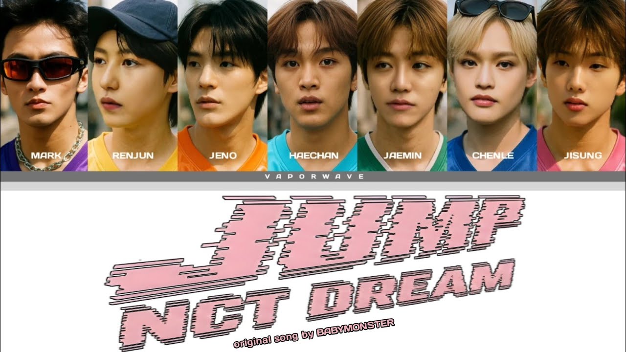 NCT DREAM (AI) 'JUMP' (Original song by: BLACKPINK) | vaporwaveee ...