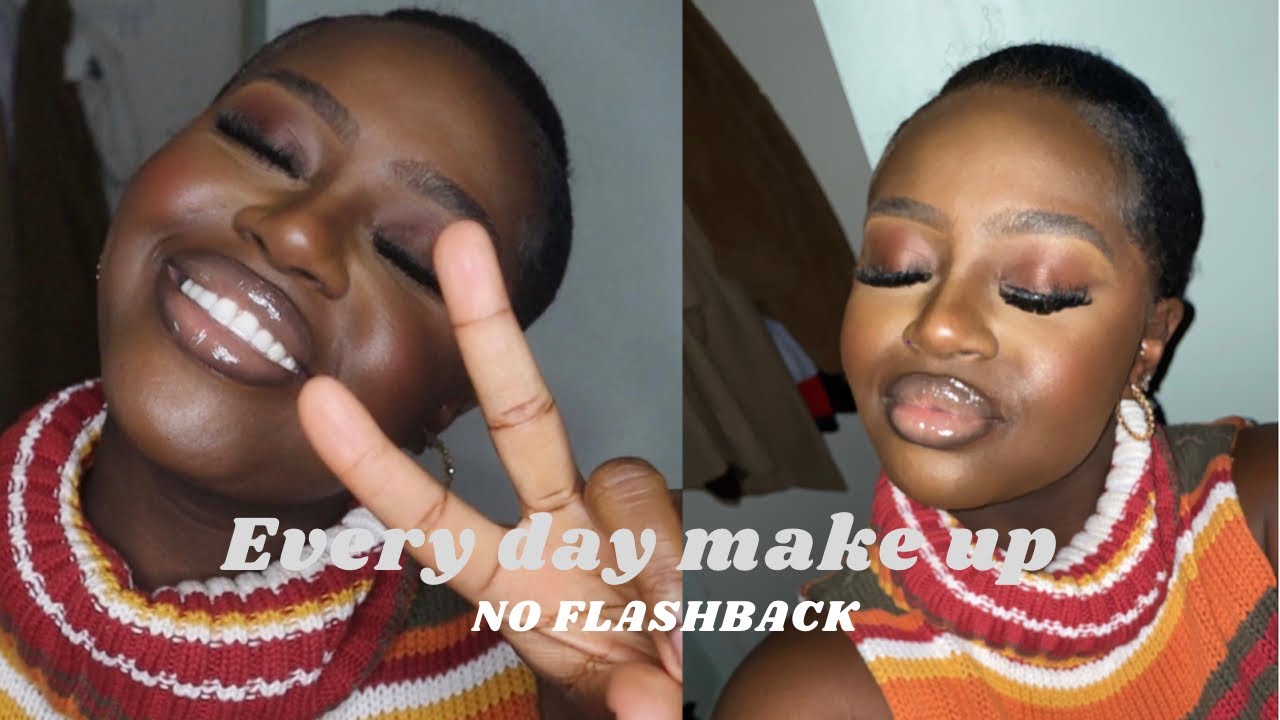 Easy Step-By-Step NO FLASHBACK affordable makeup tutorial - YouTube
