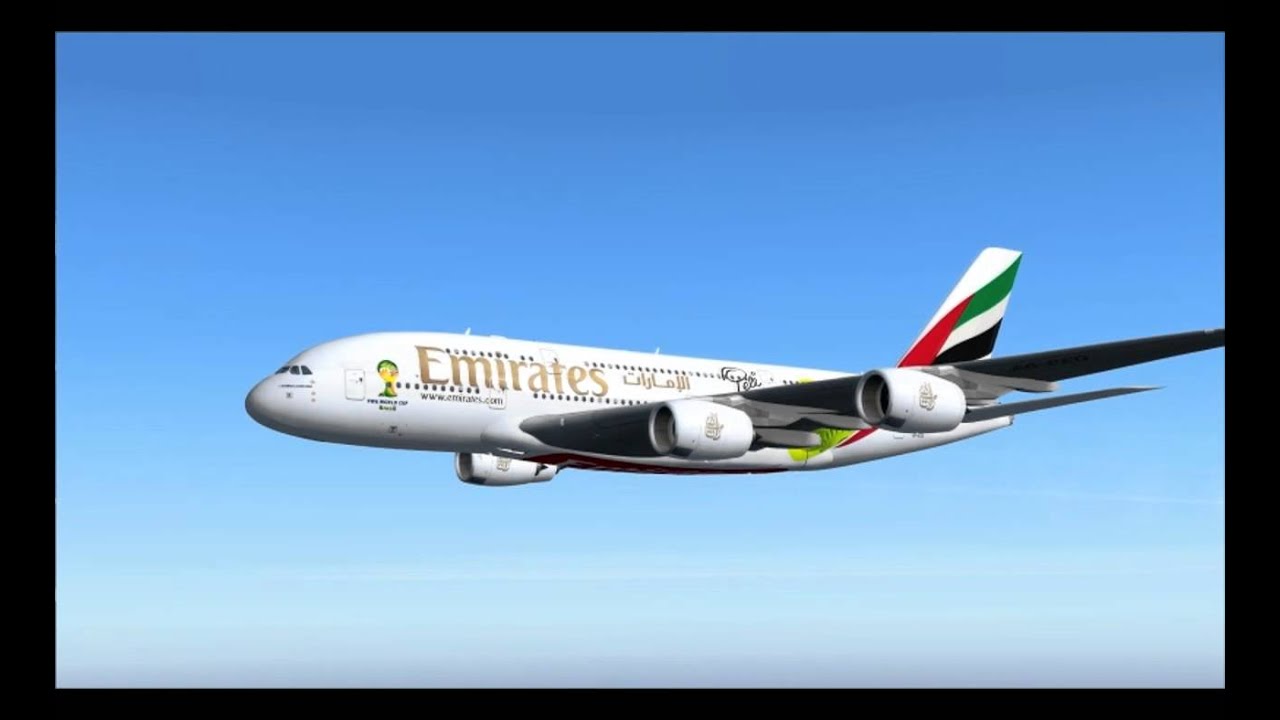 EK805 A380 EMIRATES DUBAI - JEDDAH - YouTube