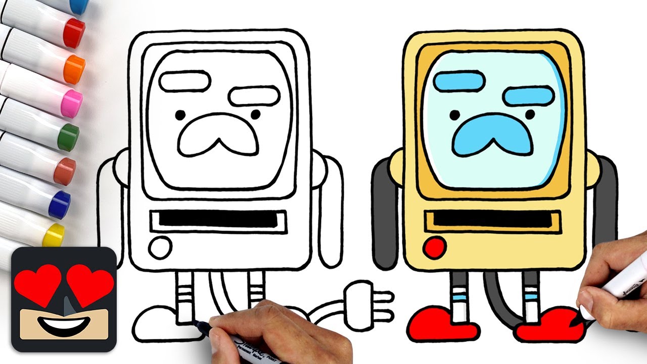 How To Draw Nostalgic Electronic | Youtube Kids - YouTube
