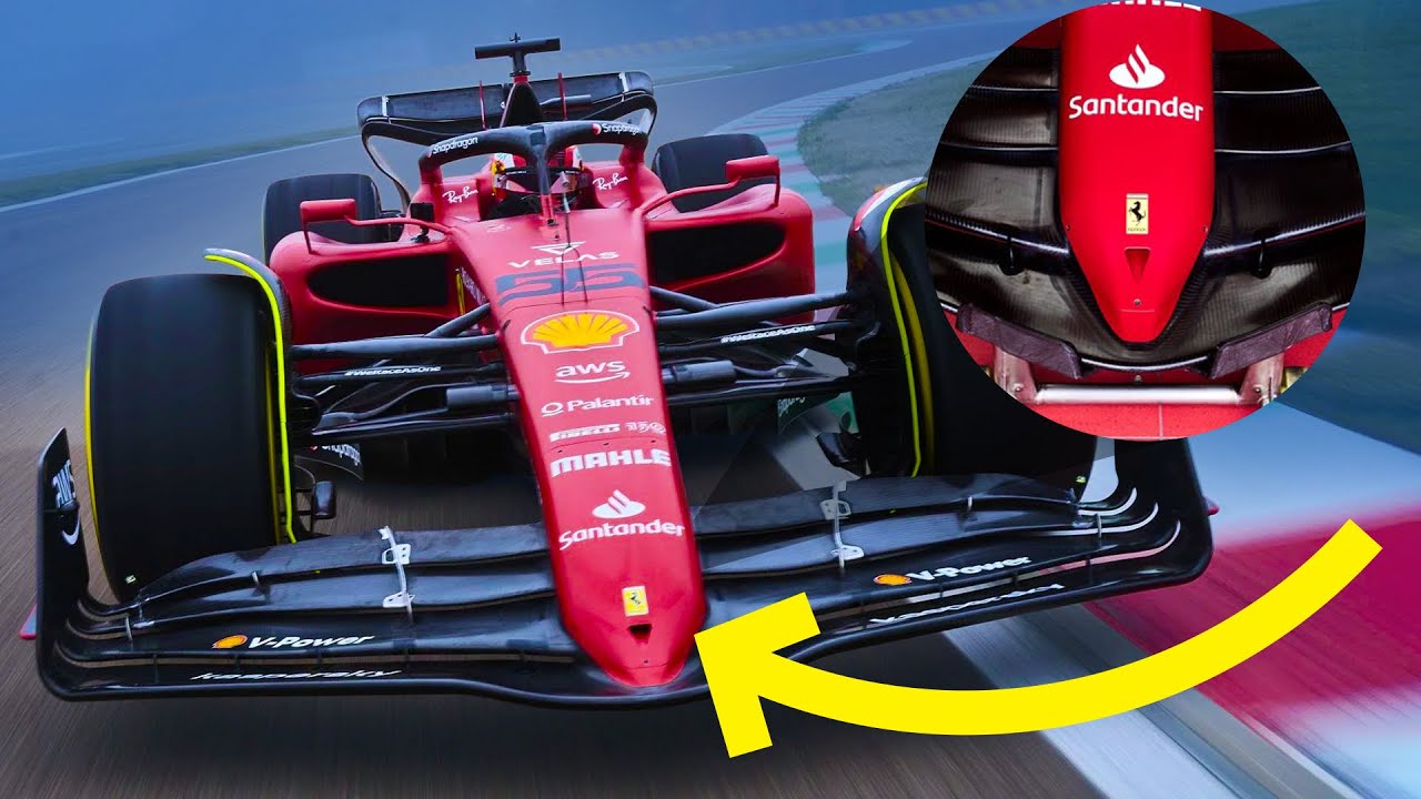 Why F1 Cars Have a Hole in the Nose - YouTube