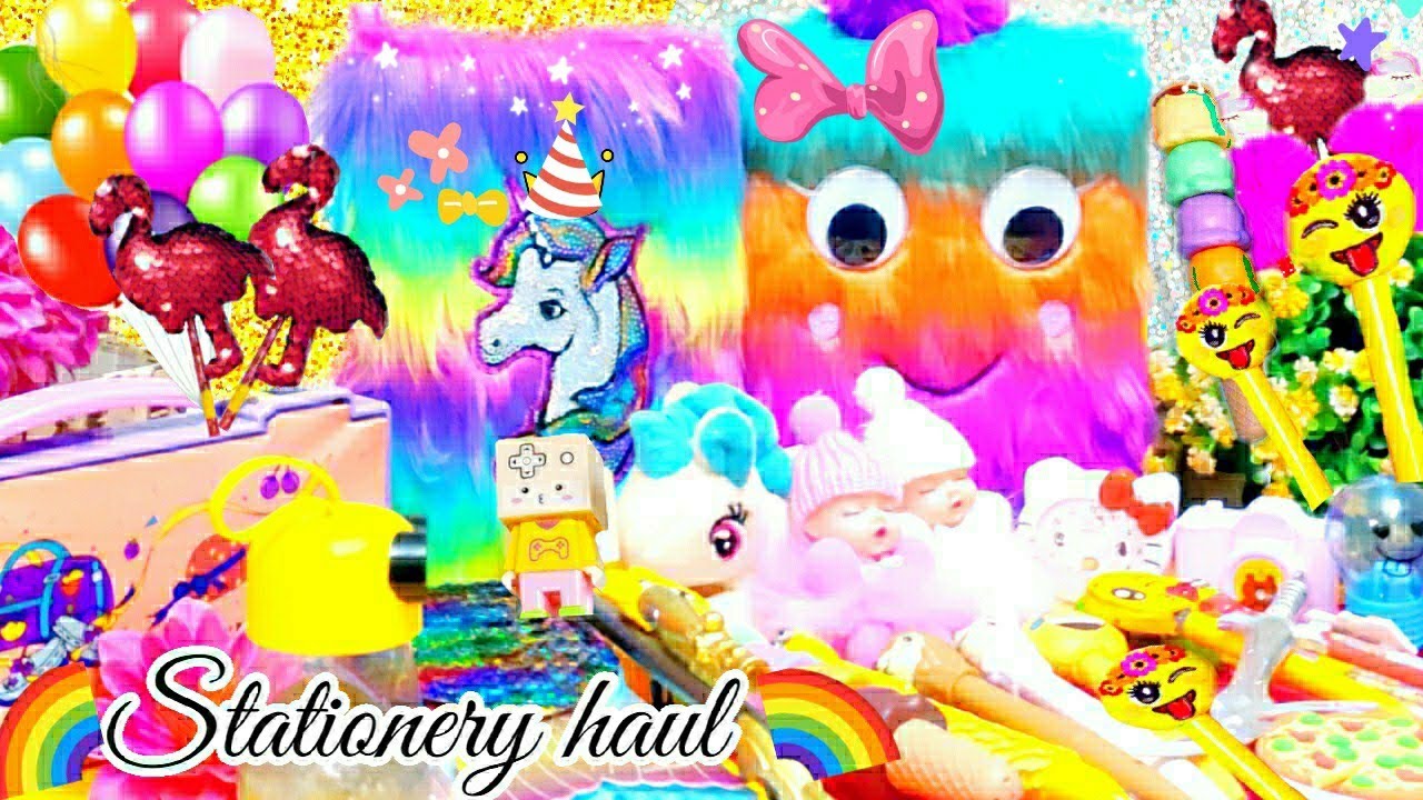 COOL & UNIQUE Stationery Haul Back to school supplies | Mini Stationery ...