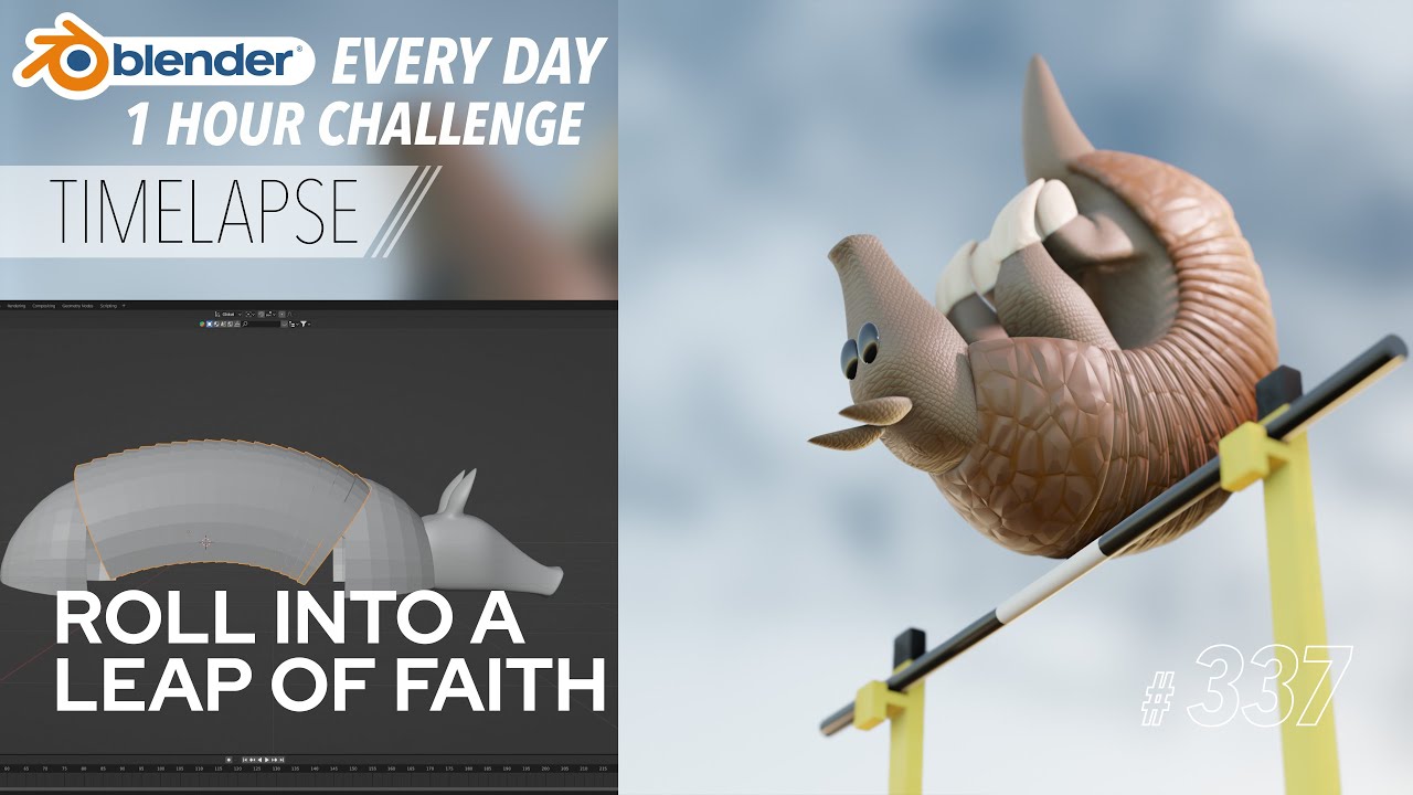 Jumping into Blender - Blender Every Day #337 - YouTube