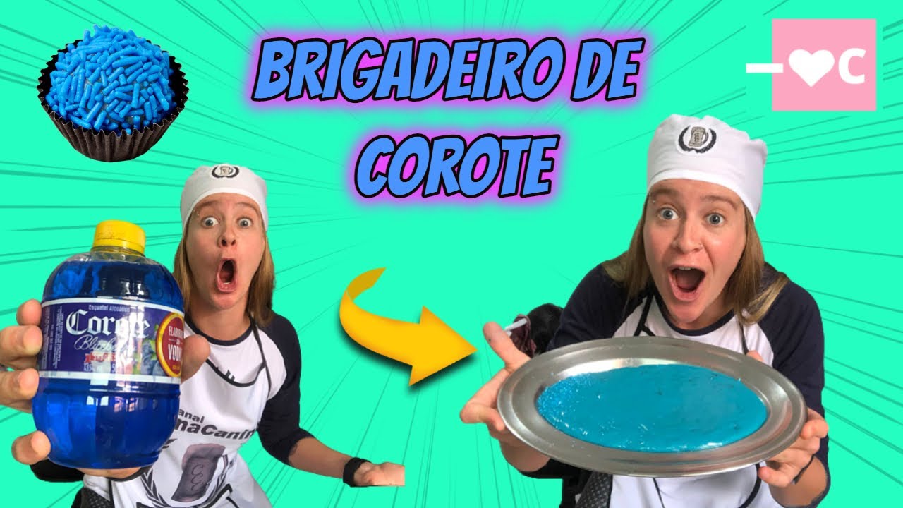 BRIGADEIRO DE COROTE AZUL - Ana Maria Praga - YouTube