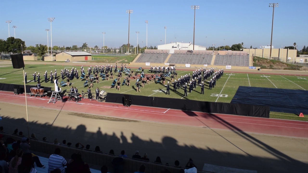 Monache High School field show - 2017 Selma Band Review - YouTube