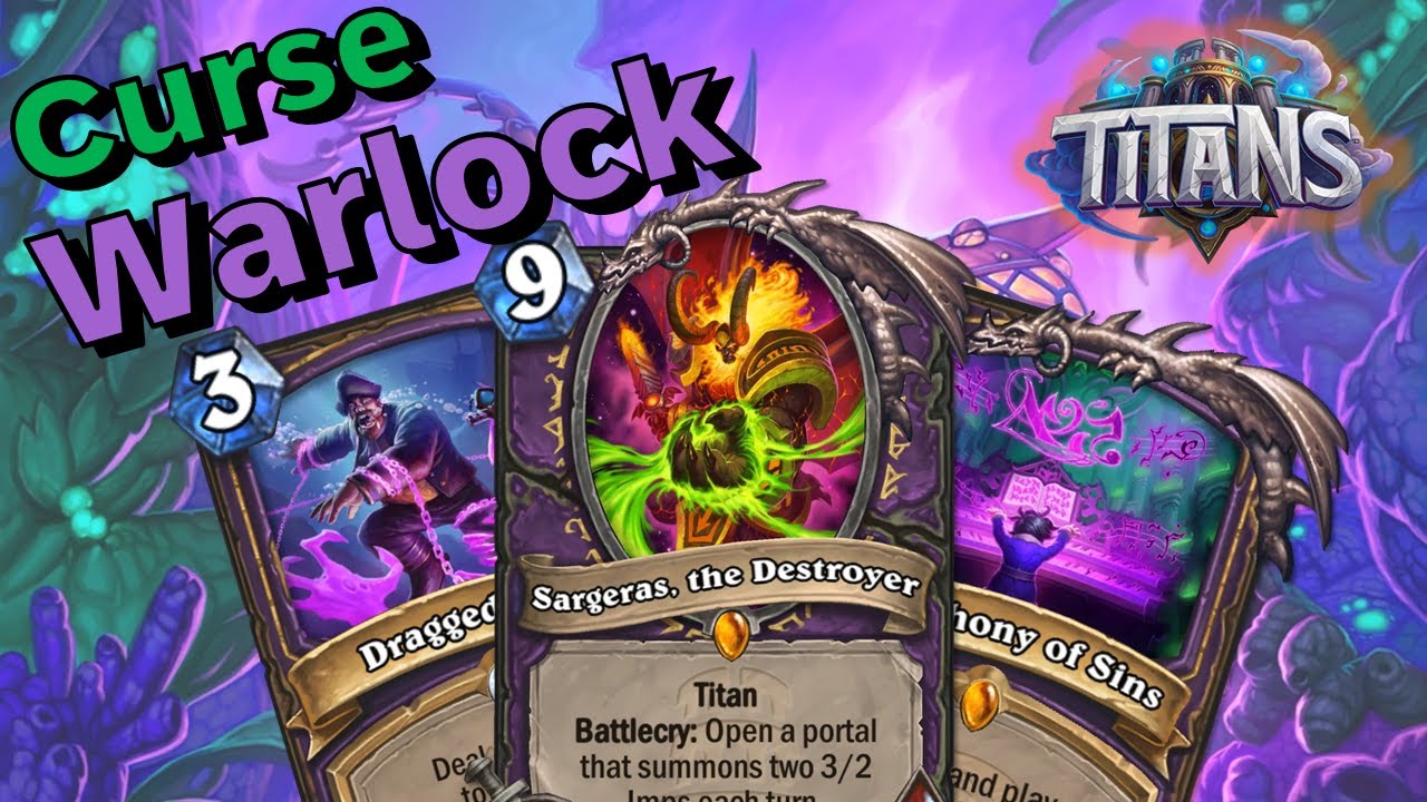 Hearthstone - ฉันจะฉาปเธอ Curse Warlock [TITANS] - YouTube