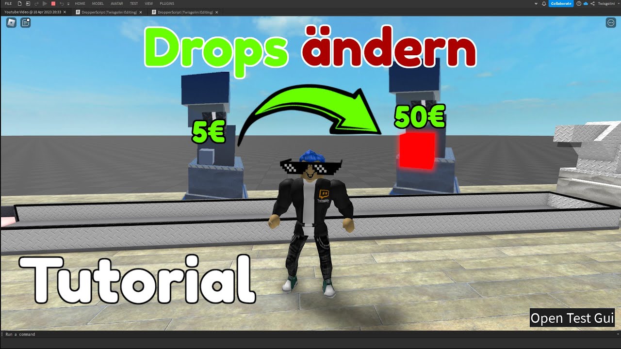 Tycoon, Dropper ändern und einstellen #02 | Roblox Studio - YouTube
