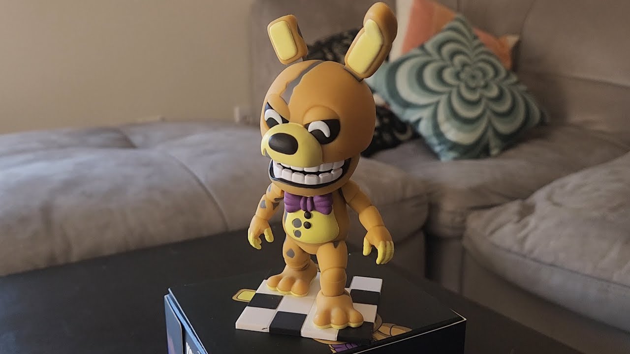 Unboxing: YouTooz FNAF movie Yellow Rabbit - YouTube