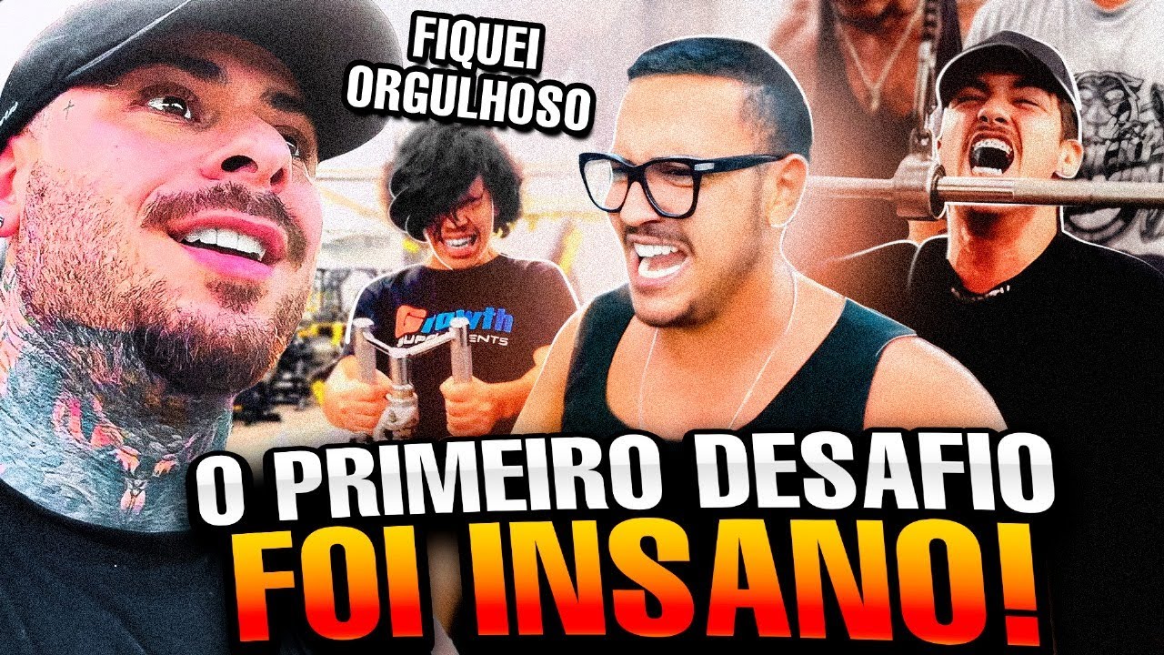 PROJETO EVOLUTION GYM #8 - O PRIMEIRO TREINO DAS EQUIPES! - LEO STRONDA ...
