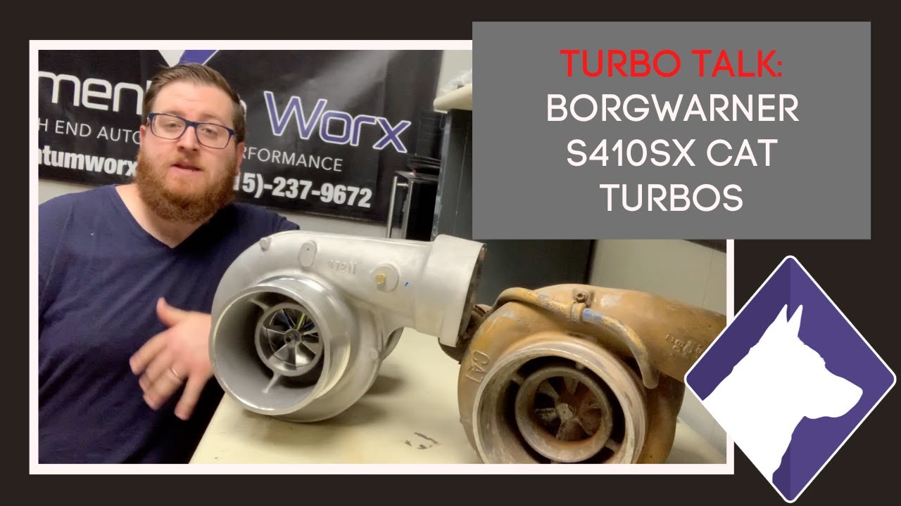 BorgWarner S410SX Turbo Upgrade for Single Turbo CATS - YouTube