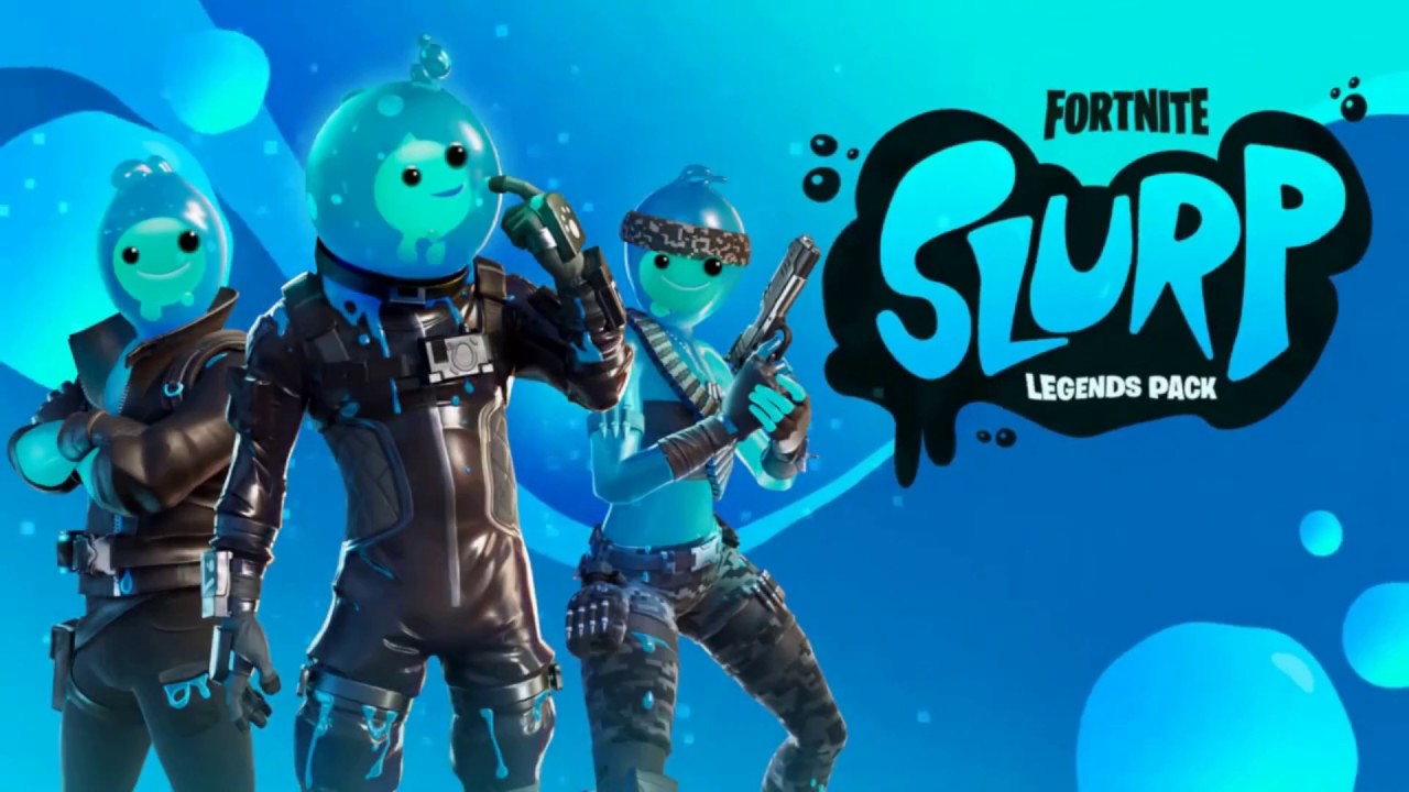 Fortnite Chapter 2 Season 2 - Slurp Squad Pack - YouTube