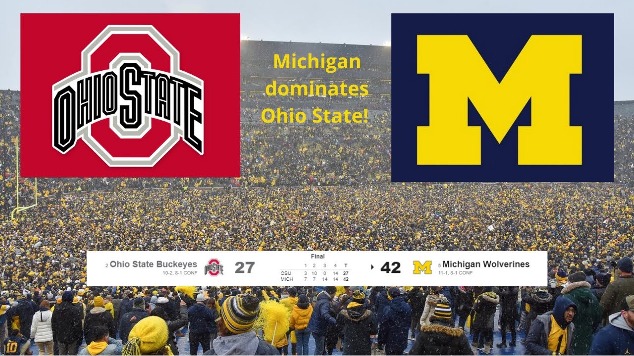 Michigan DOMINATES Ohio State! Instant analysis of the biggest Michigan ...