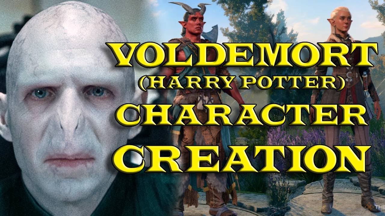 Baldur's Gate 3 - Voldemort (Harry Potter) Character Creation - YouTube
