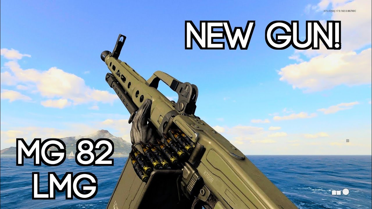 Cold War/Warzone MG 82 Sounds And Animations - YouTube