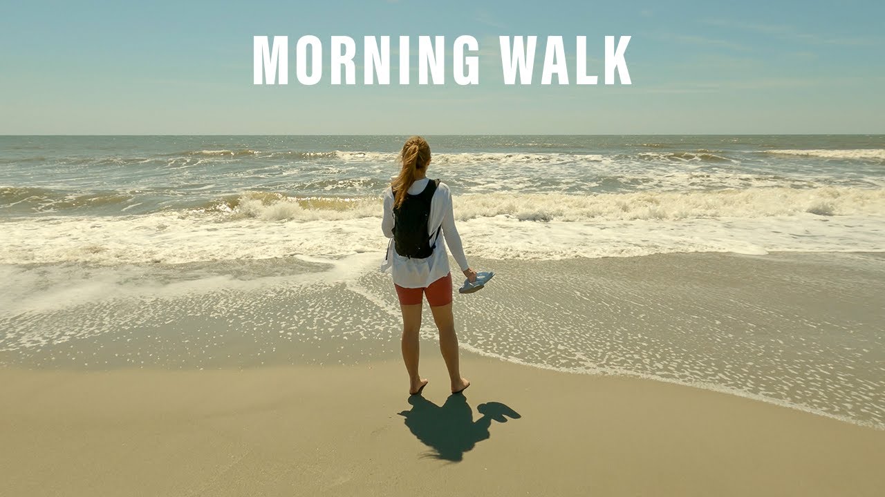 Morning Beach Walk with Coffee - A Relaxing Sunrise Beach Experience ...