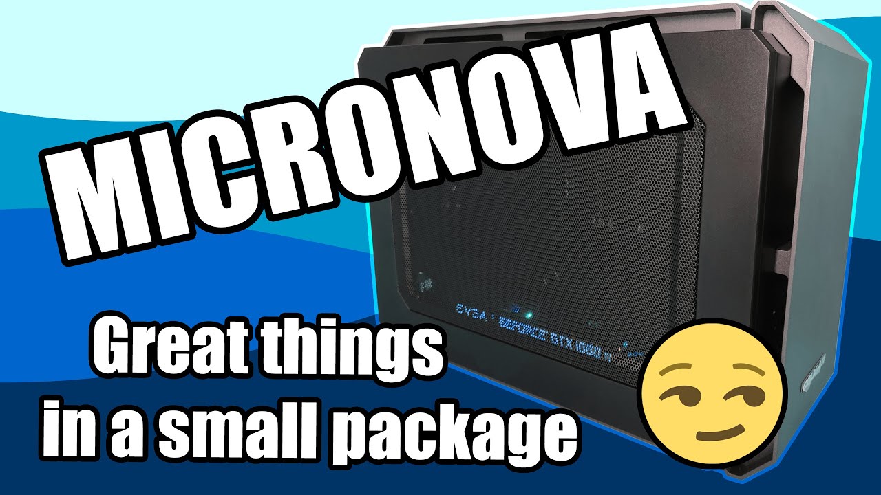 Micronova • Mini ITX gaming PC build for March 2020 - YouTube