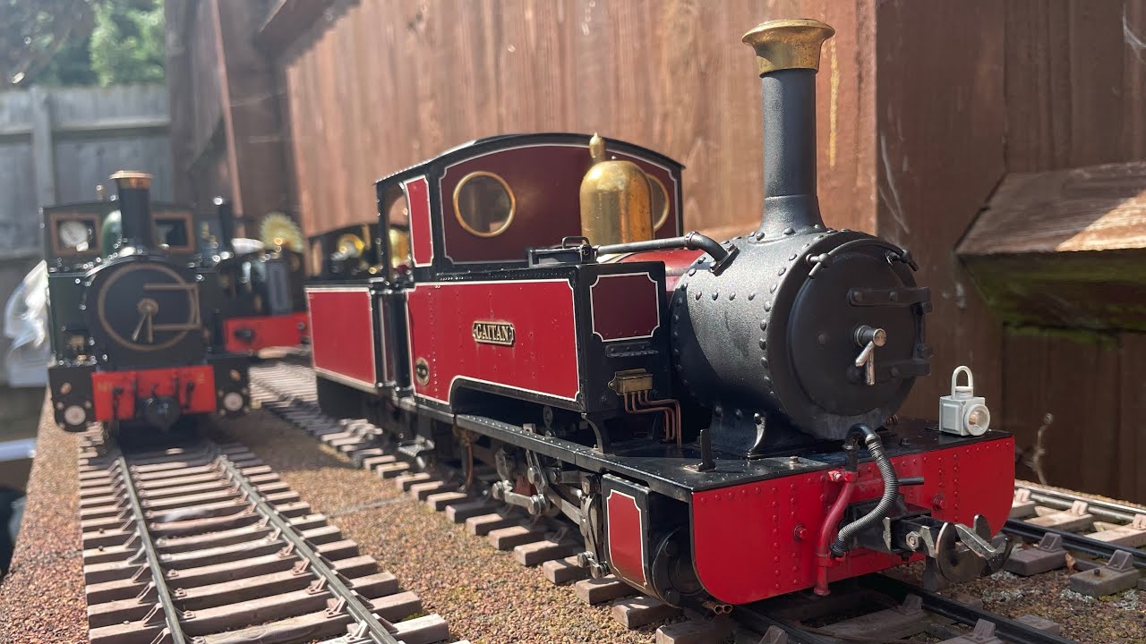 16mm & 7/8ths Narrow Gauge Steam Engines #livesteam Accucraft ...