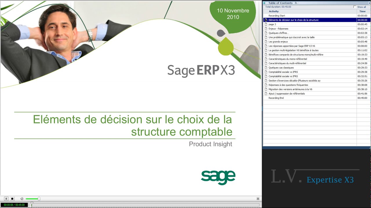 Sage X3 V6 - Mono Multi Référentiel - Enjeux et Impacts - YouTube