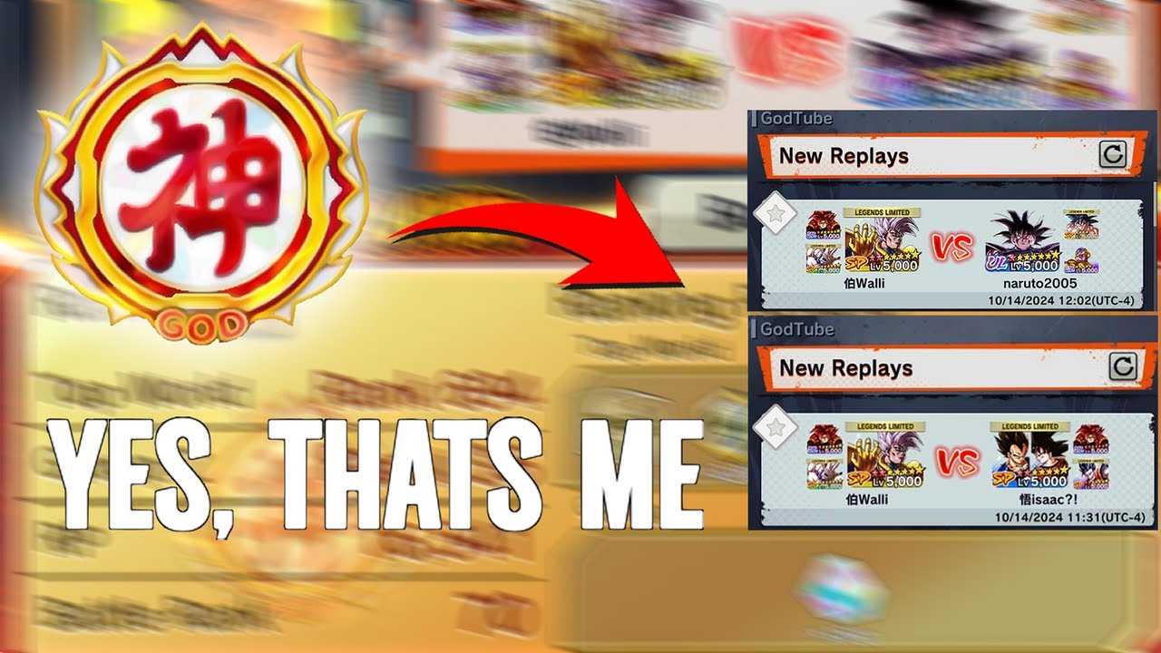 Yes, I made it on GodTube | Dragon Ball Legends - YouTube