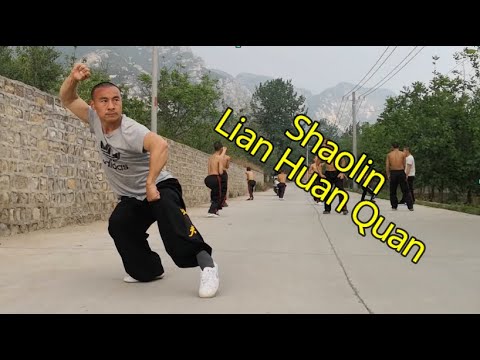 Shaolin Lian Huan Quan 少林连环拳 Master Zhang Qian - YouTube