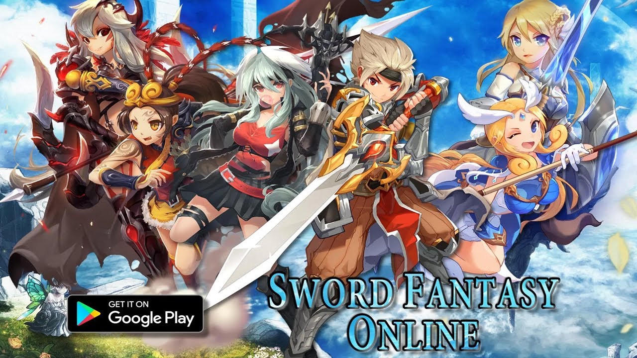 Best Rpg Game Mobile Sword Fantasy Online Multiplayer - Anime RPG ...
