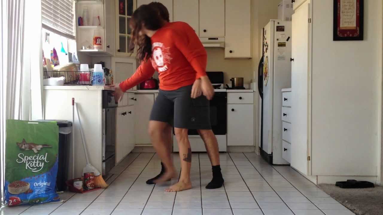 "Siamese" Conjoined Twins Simulation: Two People, One Set of Clothes ...