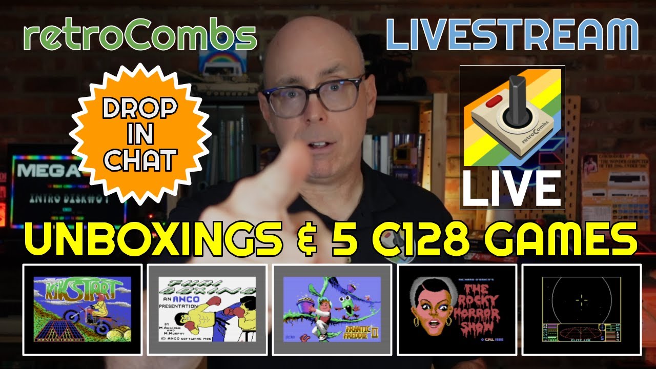 I Try 5️⃣ Commodore 128 Games, LIVE! Better than Commodore 64 Games ...