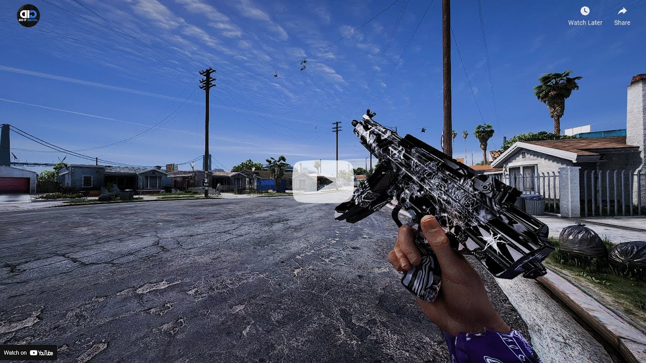 FiveM 1of1 Gun Custom CROSSP5 | Rare FiveM Weapon Mod | Custom Gun ...