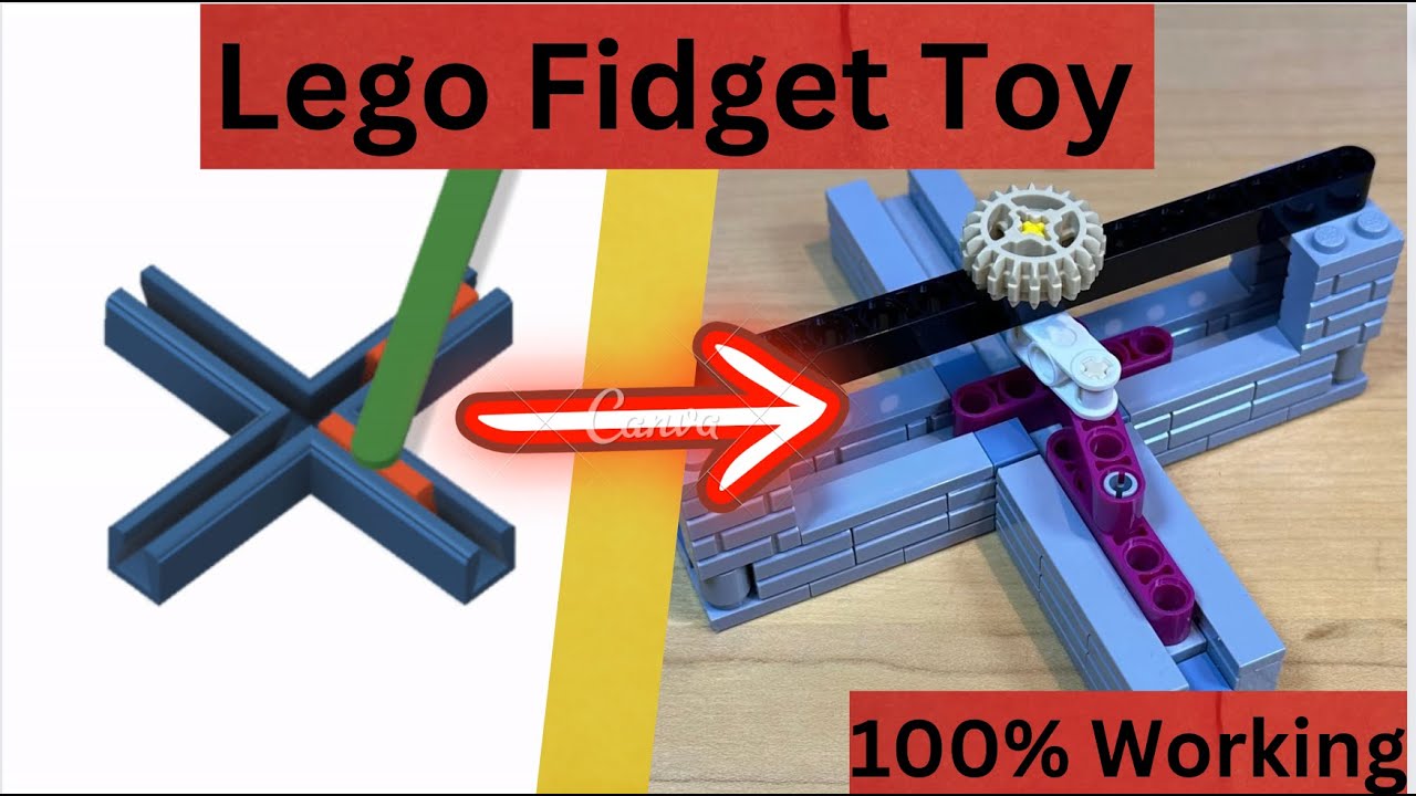 I Built a Working Fidget Toy in Lego (Trammel of Archimedes) - YouTube
