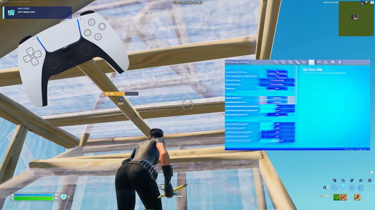 The BEST Fortnite WARMUP Routine (Chapter 4) + The *BEST* Fortnite Controller Settings - YouTube