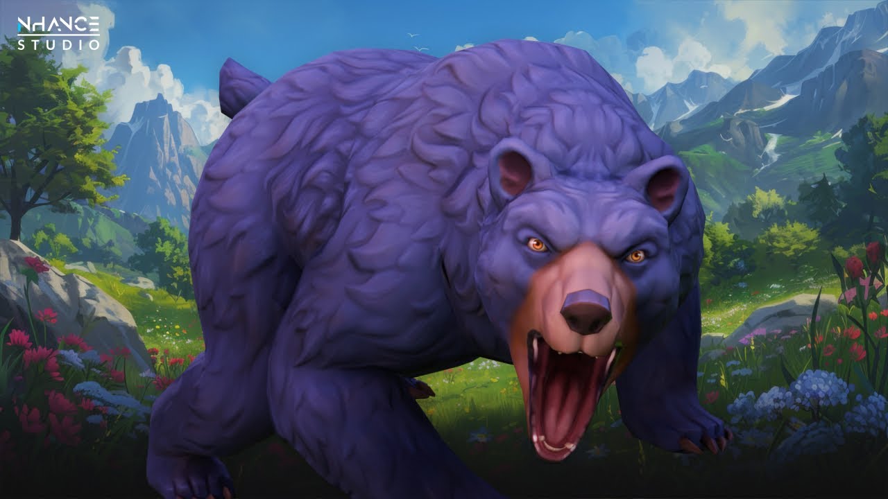 Stylized Bear: Features Overview - YouTube