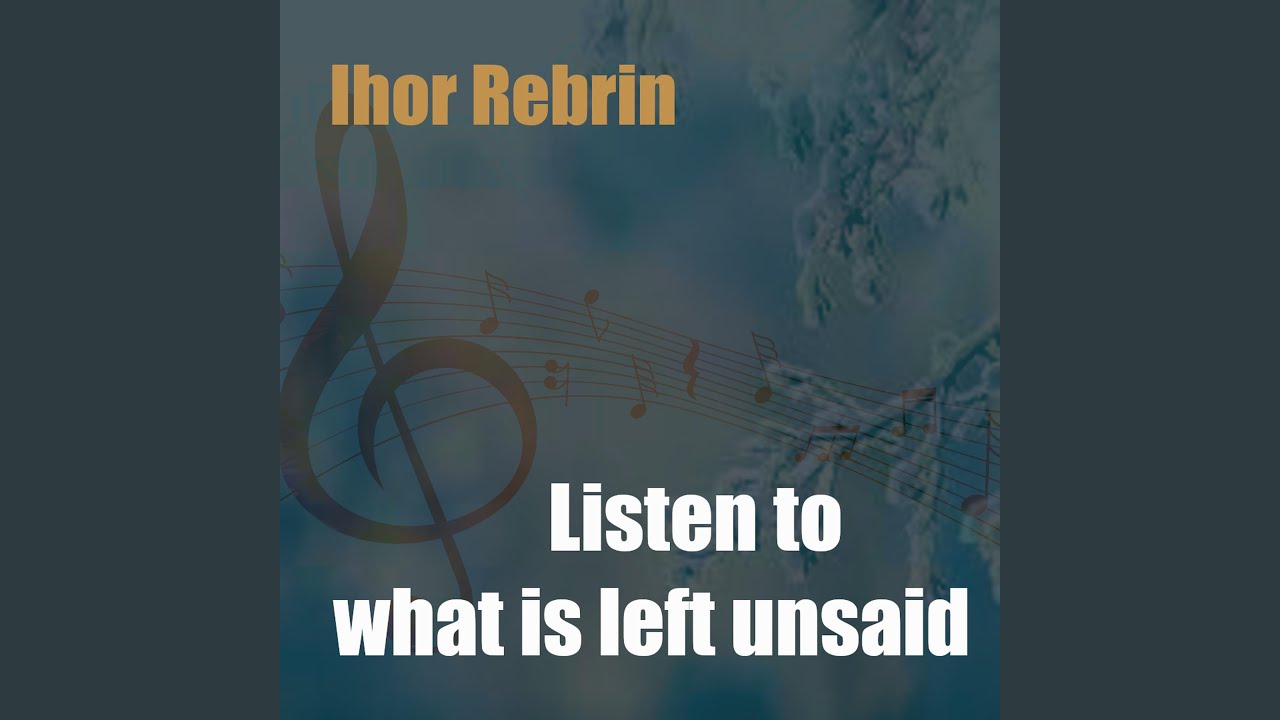 Listen to what is left unsaid - YouTube