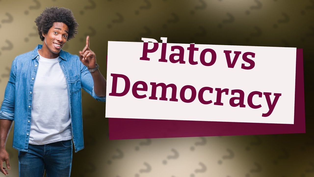 Did Plato criticize democracy? - YouTube