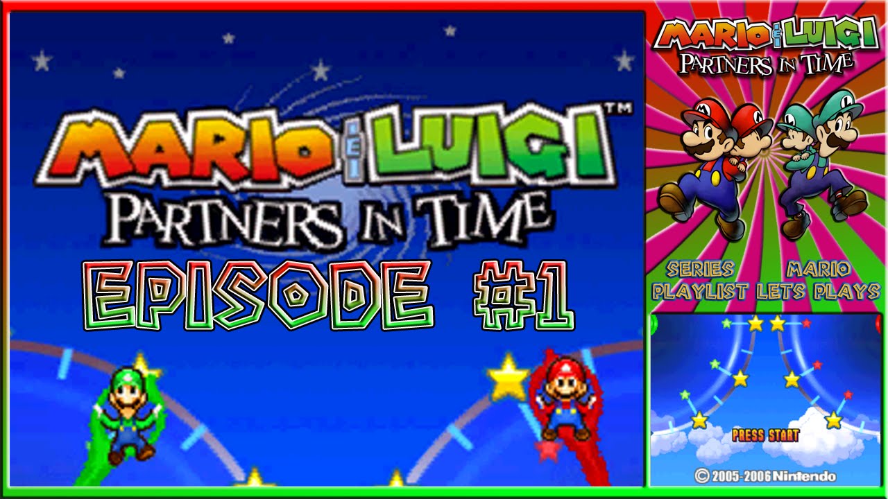 Mario & Luigi: Partners In Time - Time Shenanigans, The Shroob Invasion ...