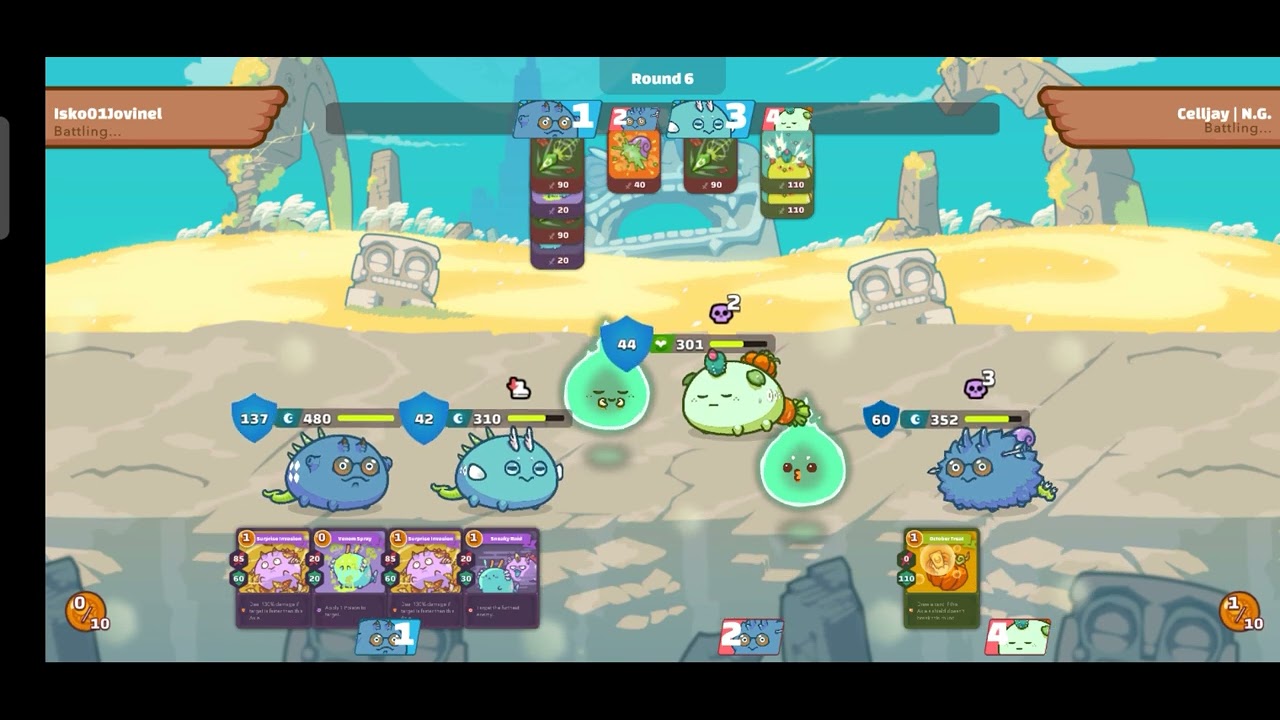Axie infinity How to Sustain Plant to Stock 2x Yam on enemies - YouTube