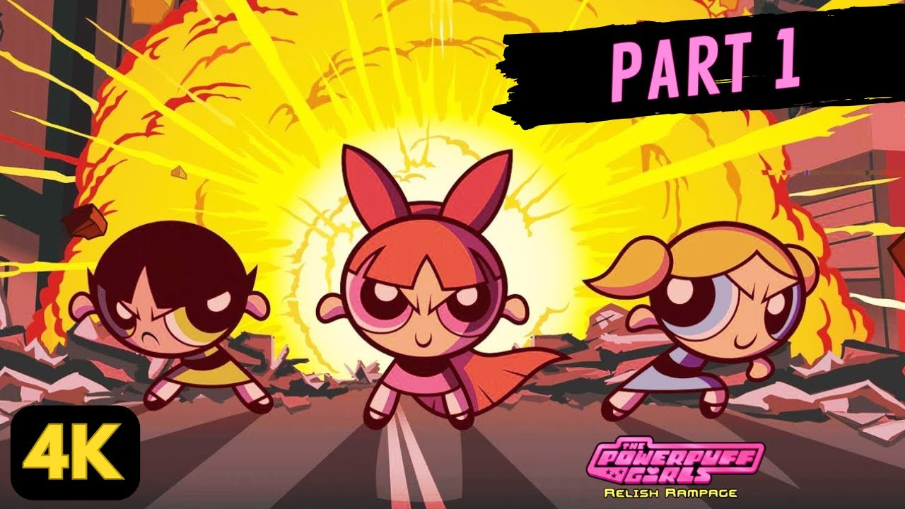 The Powerpuff Girls: Relish Rampage [ GAMECUBE, PS2 ] Longplay Level 1 ...