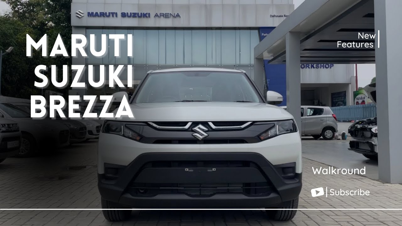 New Maruti Suzuki Brezza 2022 | Brezza VXI model features & details ...
